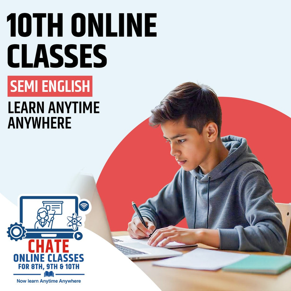 Chate Online Live Classes – 8th to 10th Interactive Learning – Chate Coaching Classes